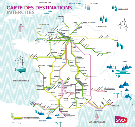Trains Intercités SNCF - Billets de train pas chers | ComparaBUS
